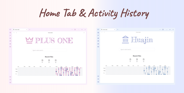 Obsidian 插件：Home Tab 多功能新标签页 - 知乎