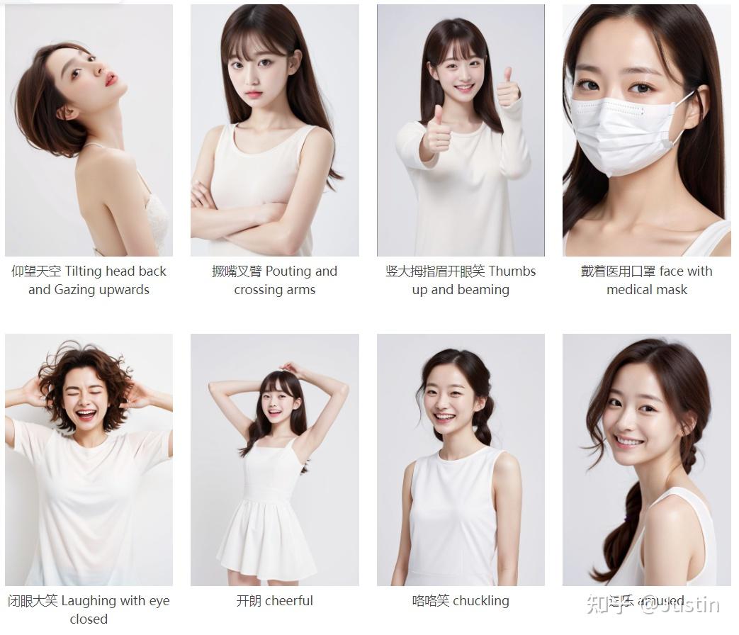 stable diffusion人物表情提示词大全 - 知乎