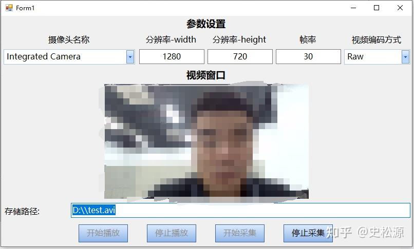 C#环境下通过OpenCvSharp实现USB摄像头视频显示及存储 - 知乎