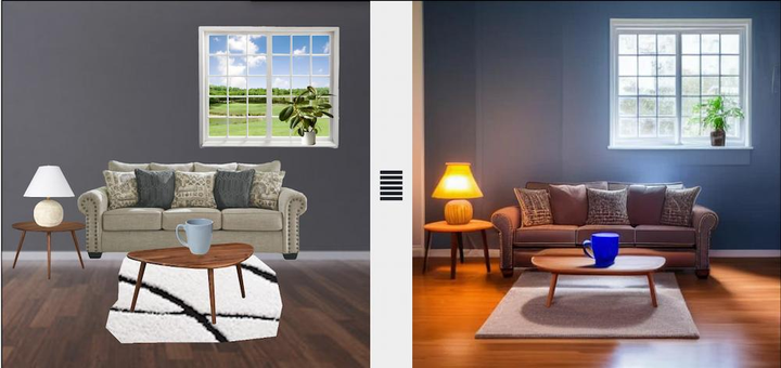 把图片拼贴融合在一起的AI工具：Collage Diffusion UI - 知乎