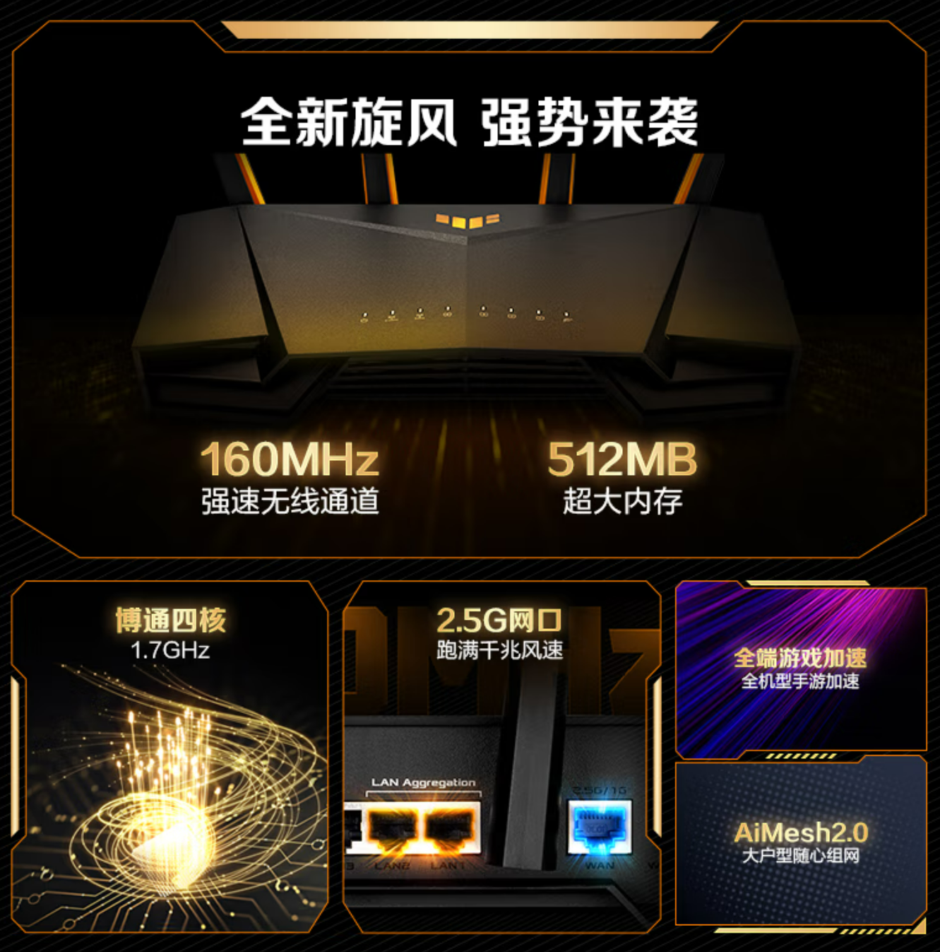 华硕TUF AX3000 v2小旋风是否值得买，附测评