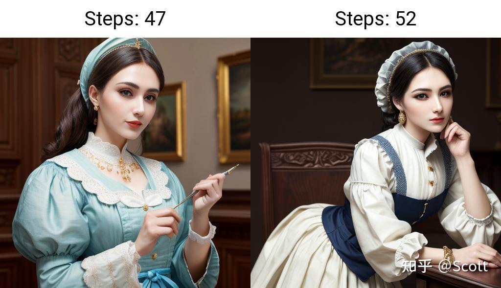 【Stable Diffusion】 Sampling Steps对比(1) - 知乎