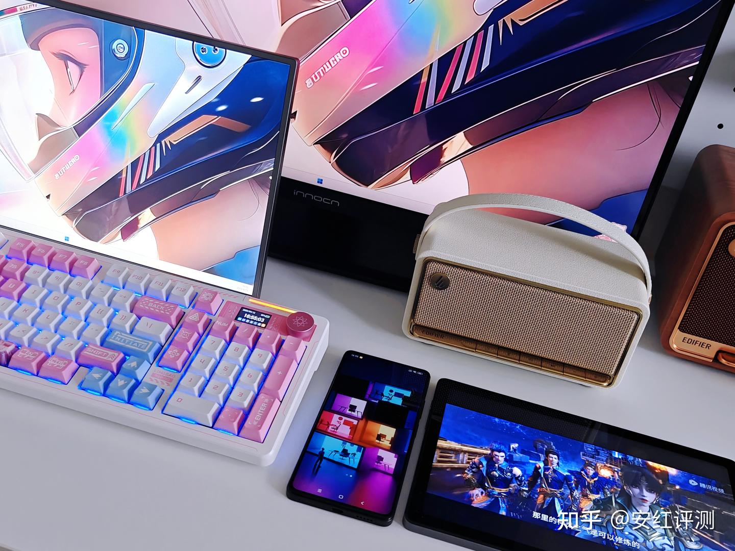 与原创IP同行，开启二次元之旅——凌豹K98PRO机械键盘 - 知乎