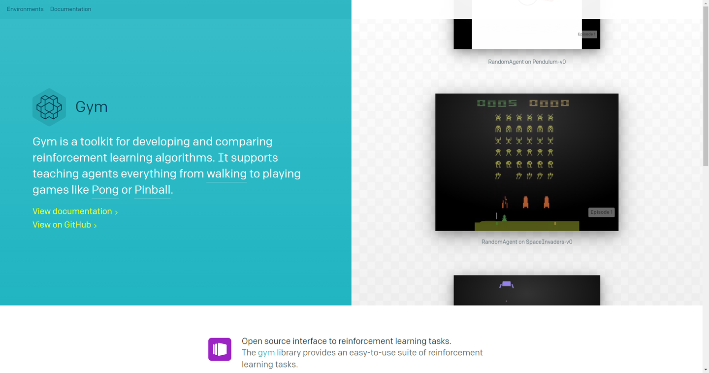 OpenAI Gym OpenAI Gym