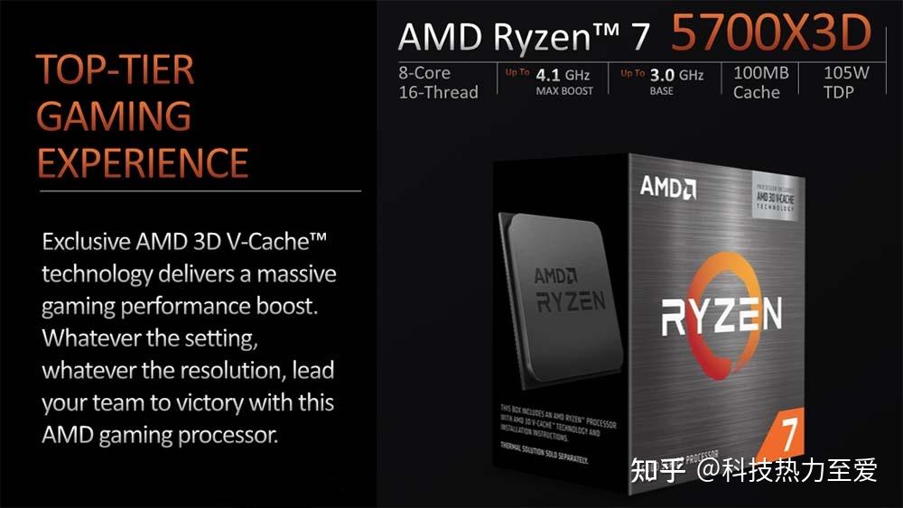 AMD R7 5700X3D 桌面处理器发布，你对该处理器有哪些期待？ - 知乎
