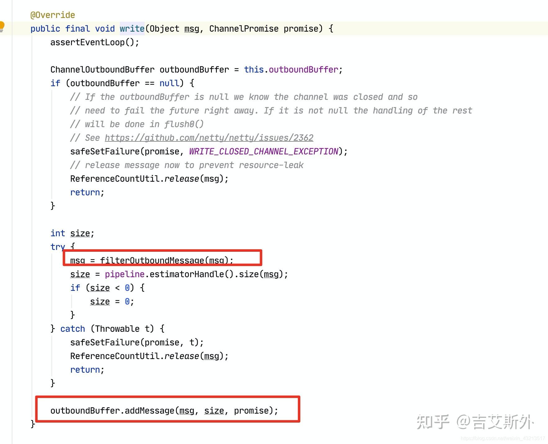 Netty之writeAndFlush浅析 - 知乎