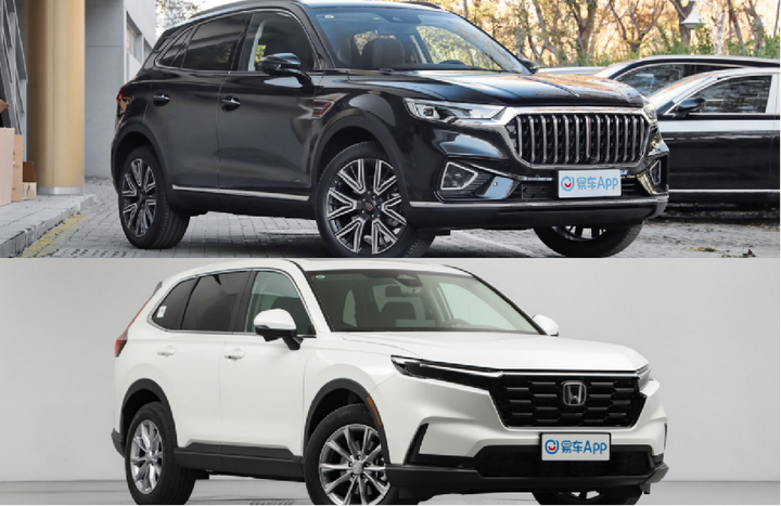 自主尖货对比合资顶流，红旗HS5和本田CR-V，谁更值得买 - 知乎