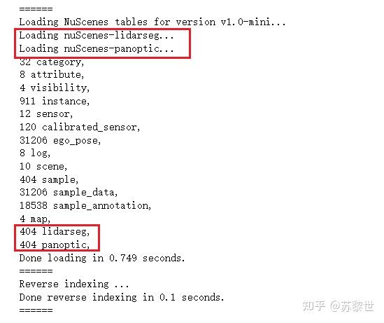 手把手带你玩转Nusences数据集2——nuScenes lidarseg and panoptic教程 - 知乎