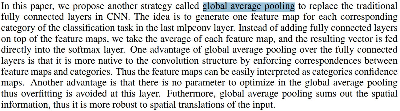 深度学习|Global Average Pooling - 知乎