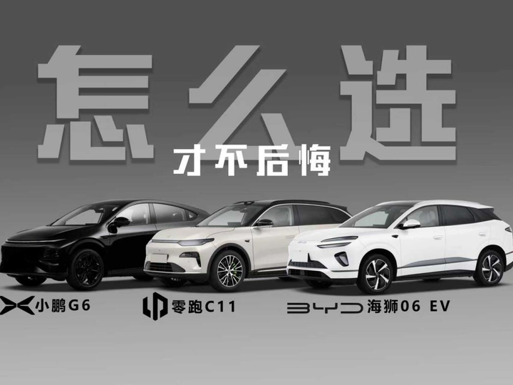 对比零跑C11、小鹏G6和海狮06EV，年轻家庭怎么选不后悔？ - 知乎