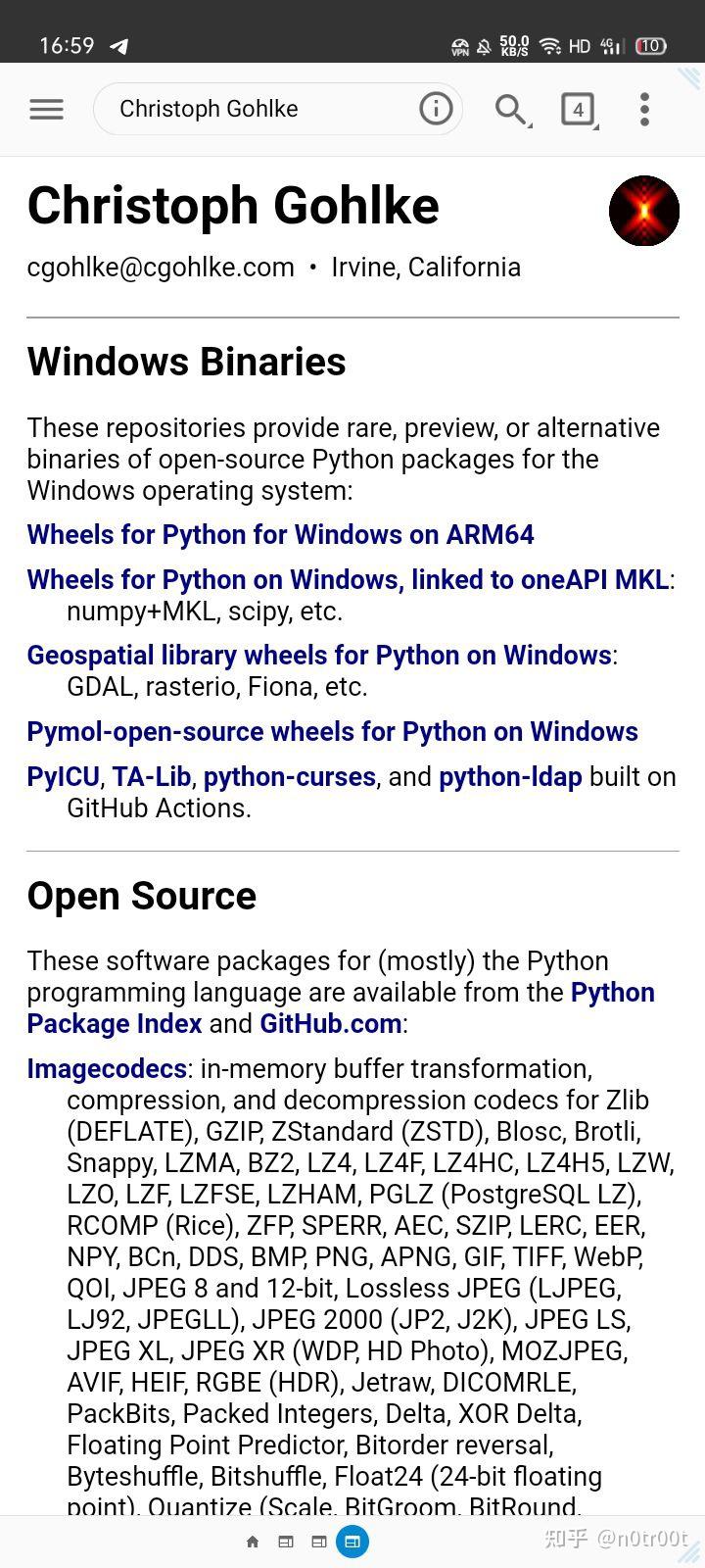 LFD的python包wheel网站无了？ - 知乎