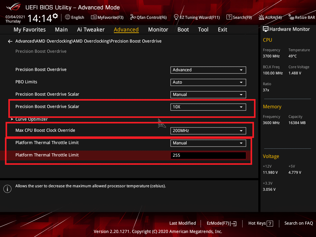 AMD CPU超频教程——PBO选项介绍 - 知乎