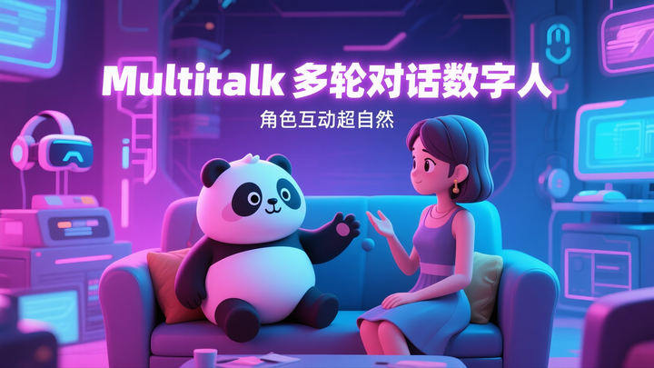 MultiTalk多人对话已支持！图片+音频直接生成超自然互动，15秒视频效果轻松搞定 - 知乎
