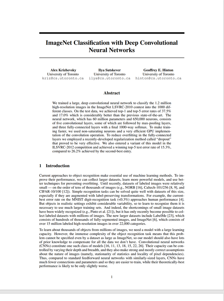 deep learning入门：深度神经网络奠基之作Alexnet - 知乎
