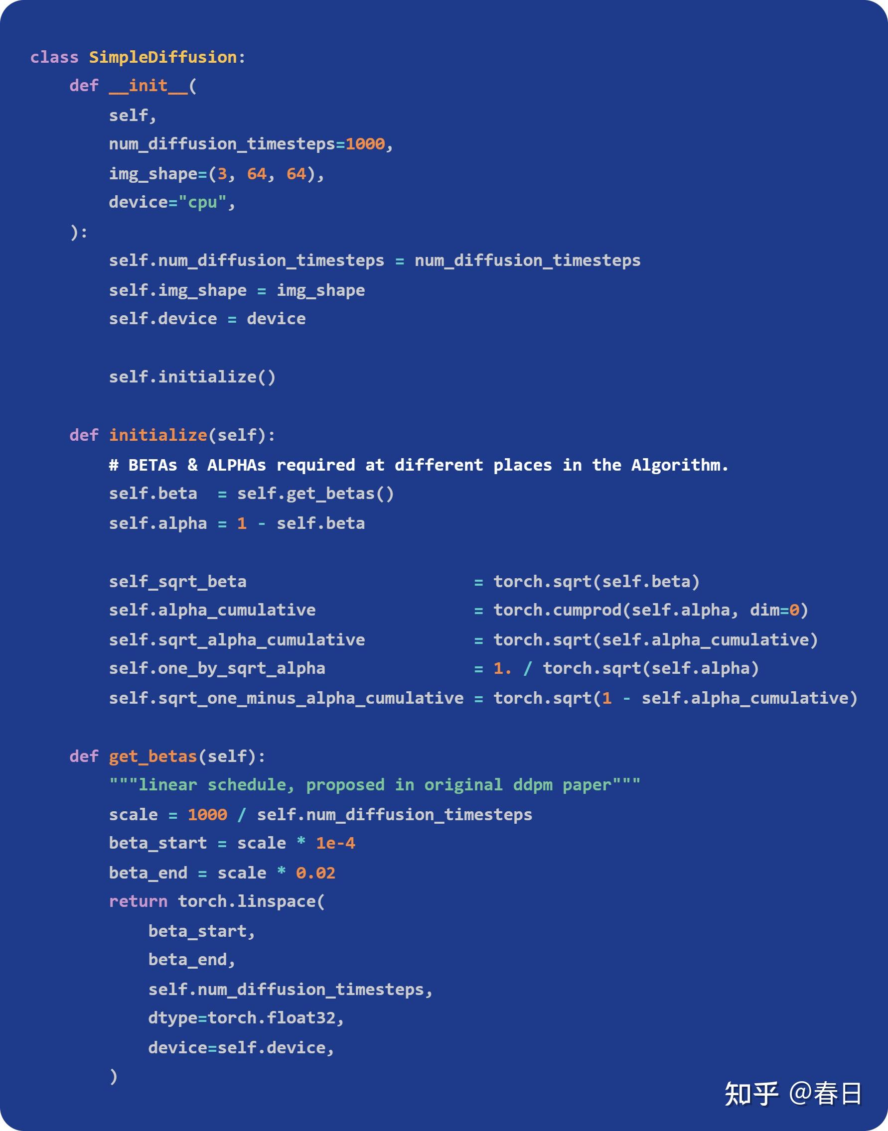 【Diffusion】学习笔记：一个Diffusion 程序代码 - 知乎