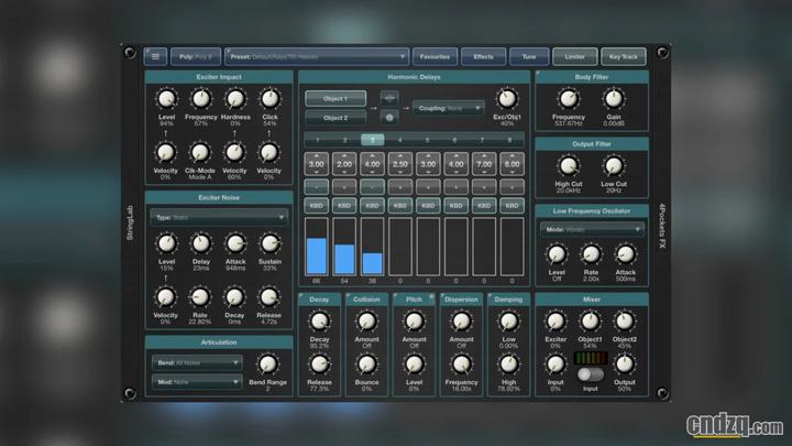 StringLab是一款iOS上的物理建模弦乐合成器 - 知乎