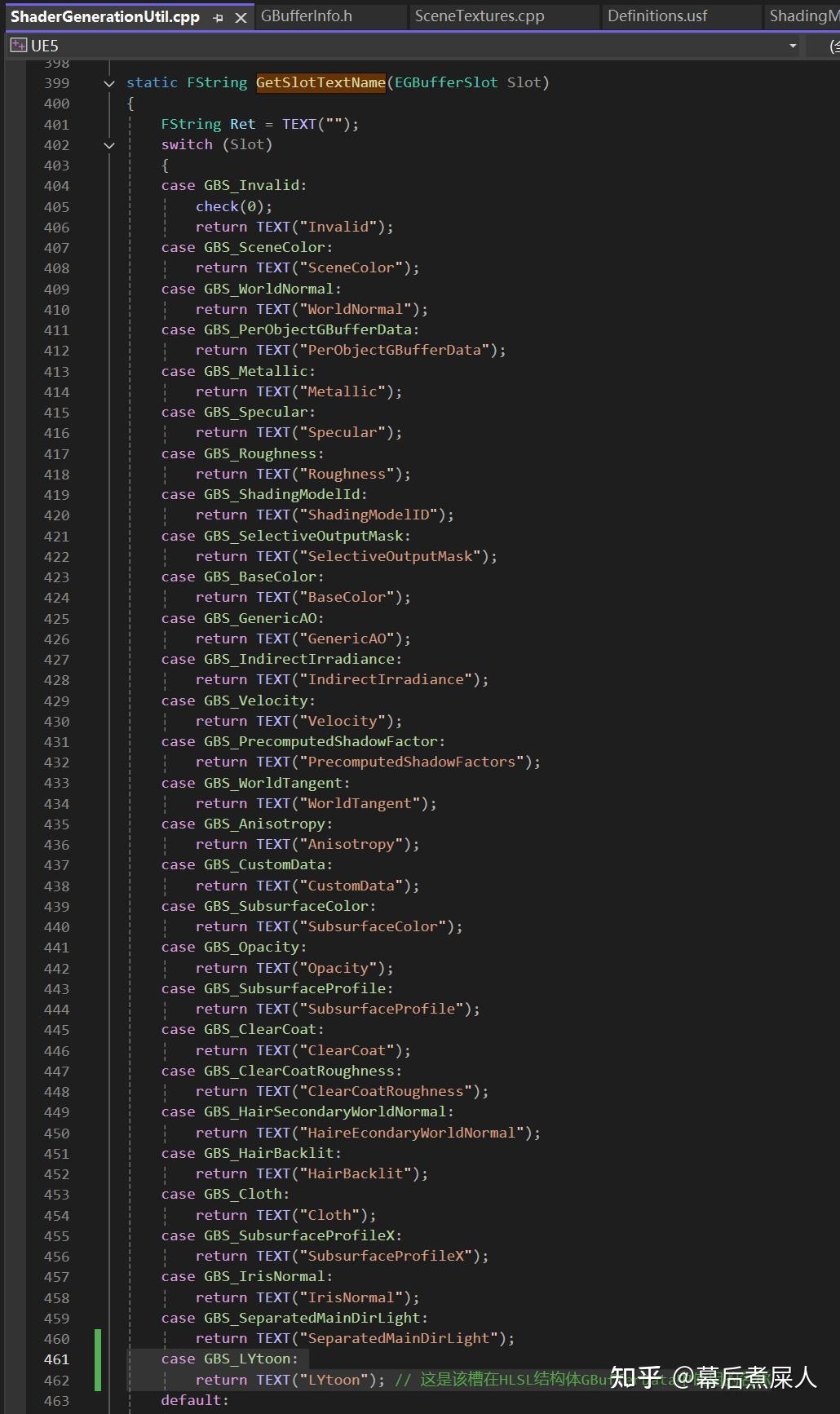 UE5.2 Custom Gbuffer - 知乎