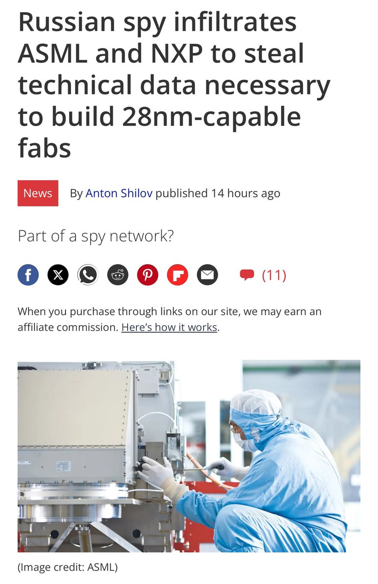 ASML 前工程师窃密案曝光：将28nm 建厂资料卖给俄罗斯 - 知乎