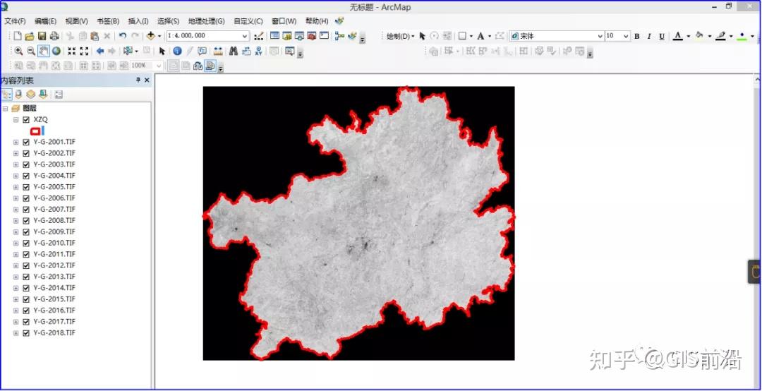 ENVI结合ArcGIS制作2001-2018年NDVI趋势图(附实用工具和数据下载) - 知乎