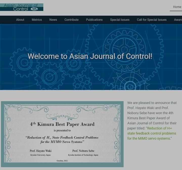 ASIAN J CONTROL影响因子，是几区，是不是预警期刊 - 知乎