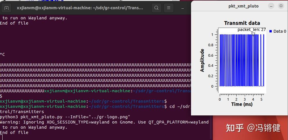 sdr应用篇 7. ubuntu用gnuradio驱动板卡基于Packet和Bpsk发送文件 - 知乎