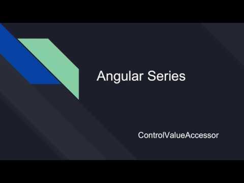 理解 Angular 中的 ControlValueAccessor 接口 - 知乎