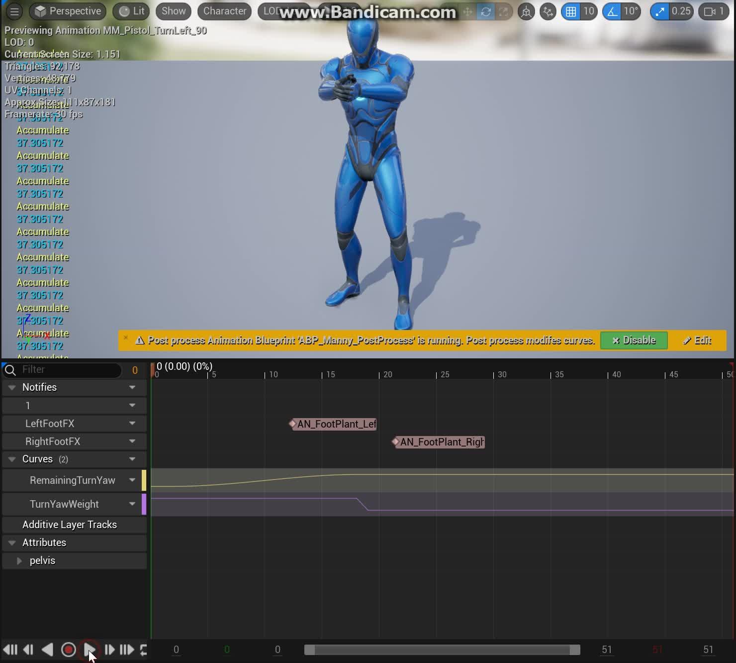 UE5 Lyra动画解析-原地转身 - 知乎