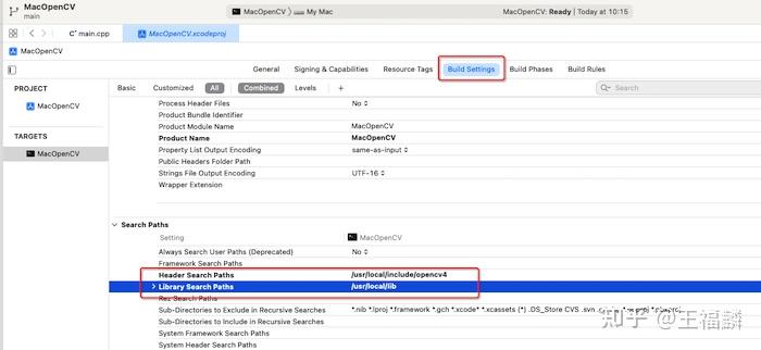 MacOS OpenCV4在Xcode开发环境配置 - 知乎