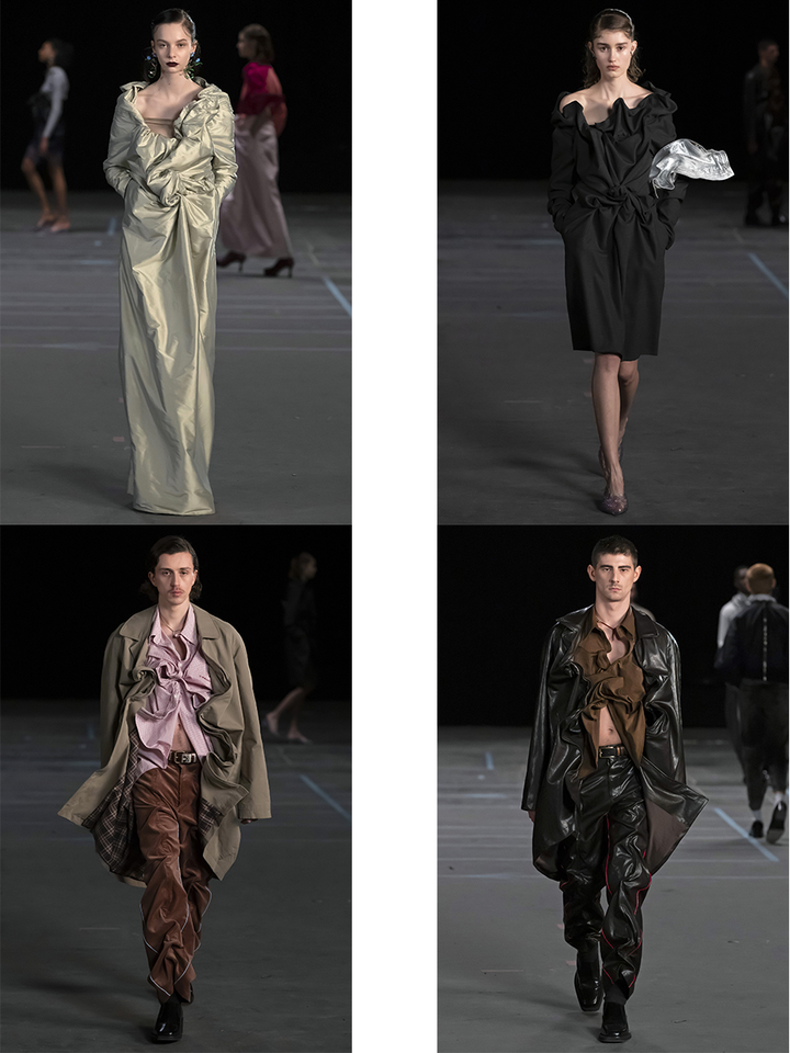 YProject 2021秋冬，混乱中的不可预测性，扭结与褶皱的活力亮点 - 知乎