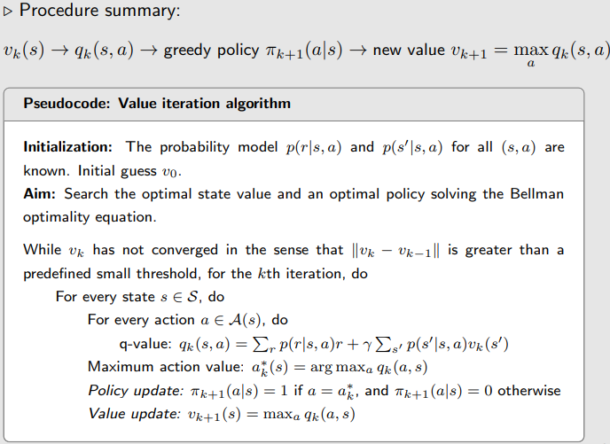 3 强化学习基础-Value Iteration and Policy Iteration - 知乎