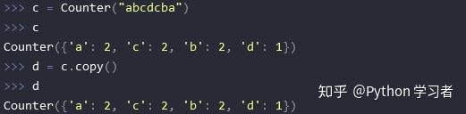 python中统计计数的几种方法 - 知乎