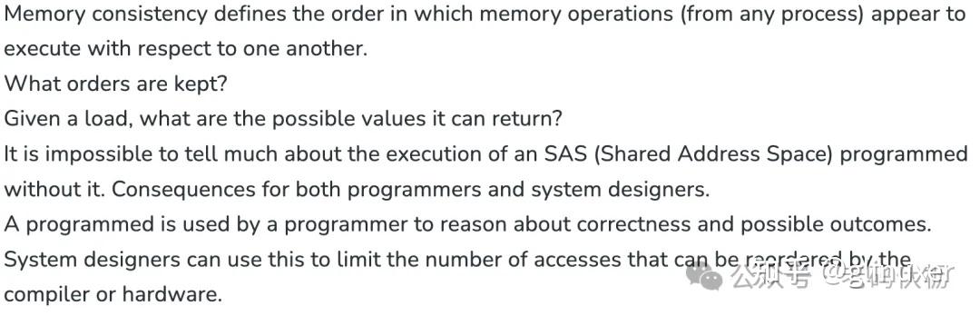 cache coherence和memory consistency - 知乎