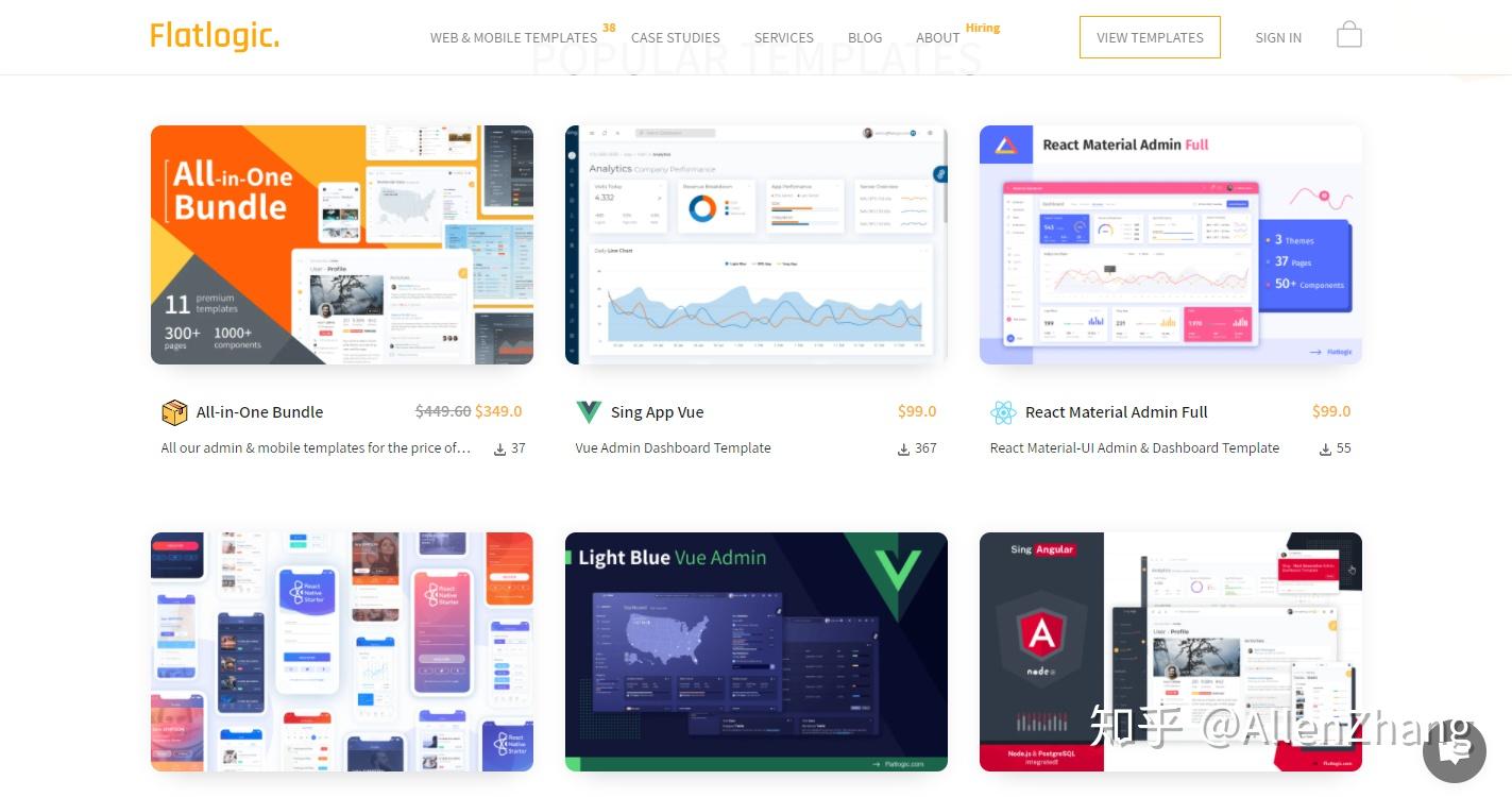 基于Vue的前端开源UI框架&项目整理 - 知乎