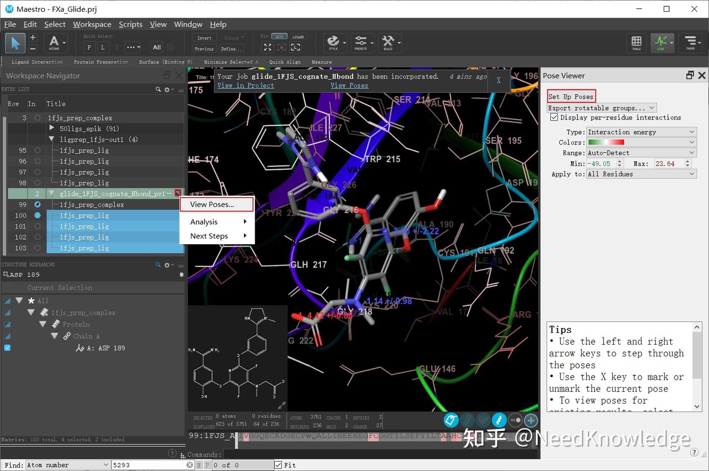 Schrödinger教程 | Structure-Based Virtual Screening Using Glide - 知乎