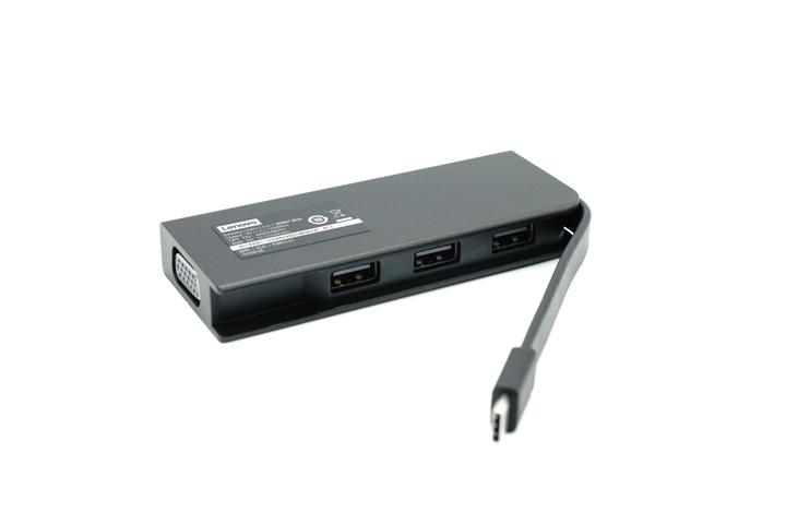 联想thinkplus USB-C 4合1便携扩展器评测：VGA设备兼容，轻松拓展第二块屏幕 - 知乎