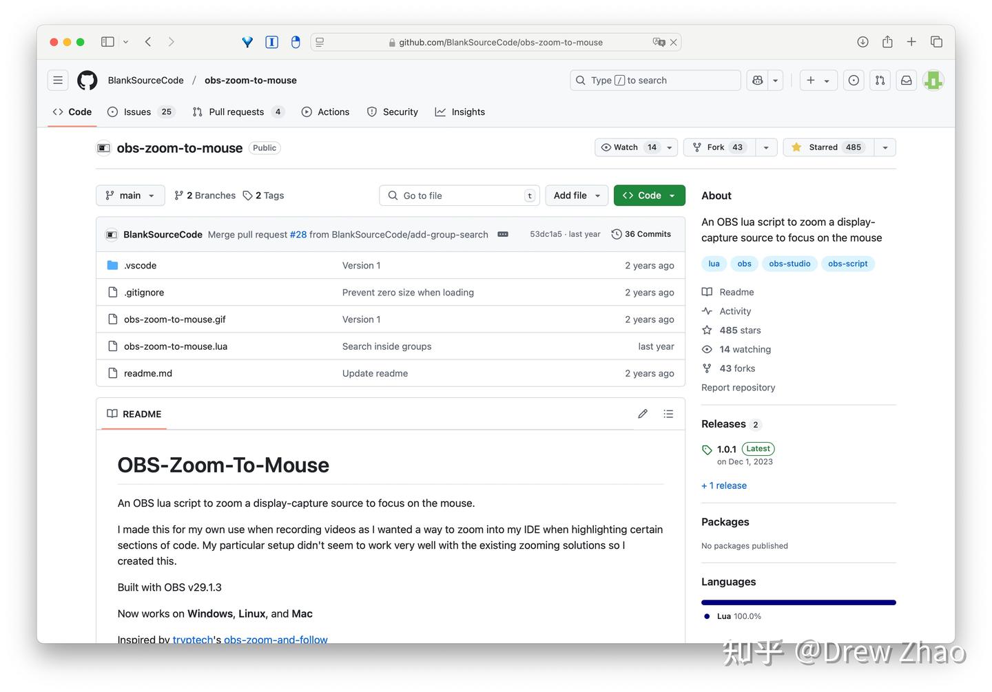 OBS Studio 录制实现鼠标缩放效果（Mac Retina ） - 知乎