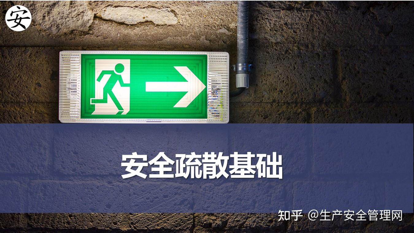 【ppt】2024年安全生产月专题培训：安全疏散培训（29页） - 知乎