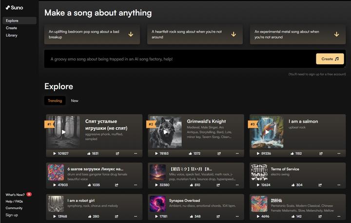 Suno V3快速操作指南--AI生成歌曲 - 知乎