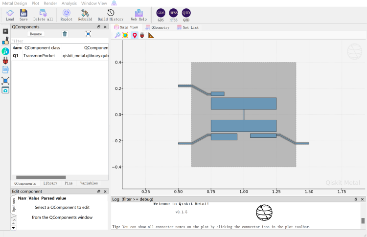 Qiskit-Metal 使用笔记（四）电容矩阵及LOM分析 - 知乎