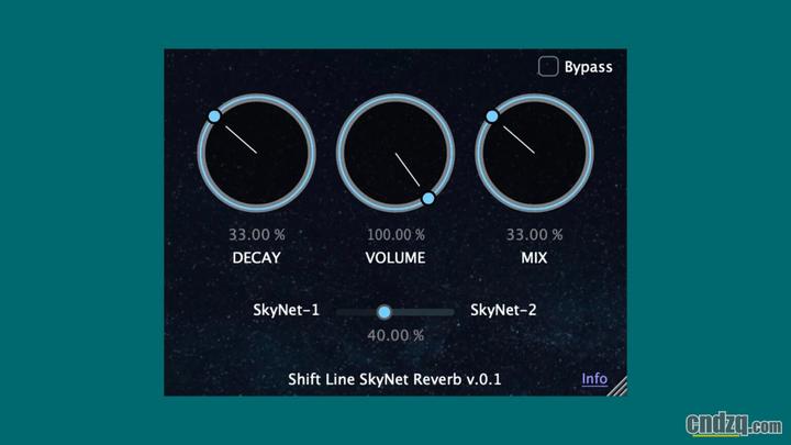 Shift Line SkyNet是一款侧重声音的混响插件 - 知乎