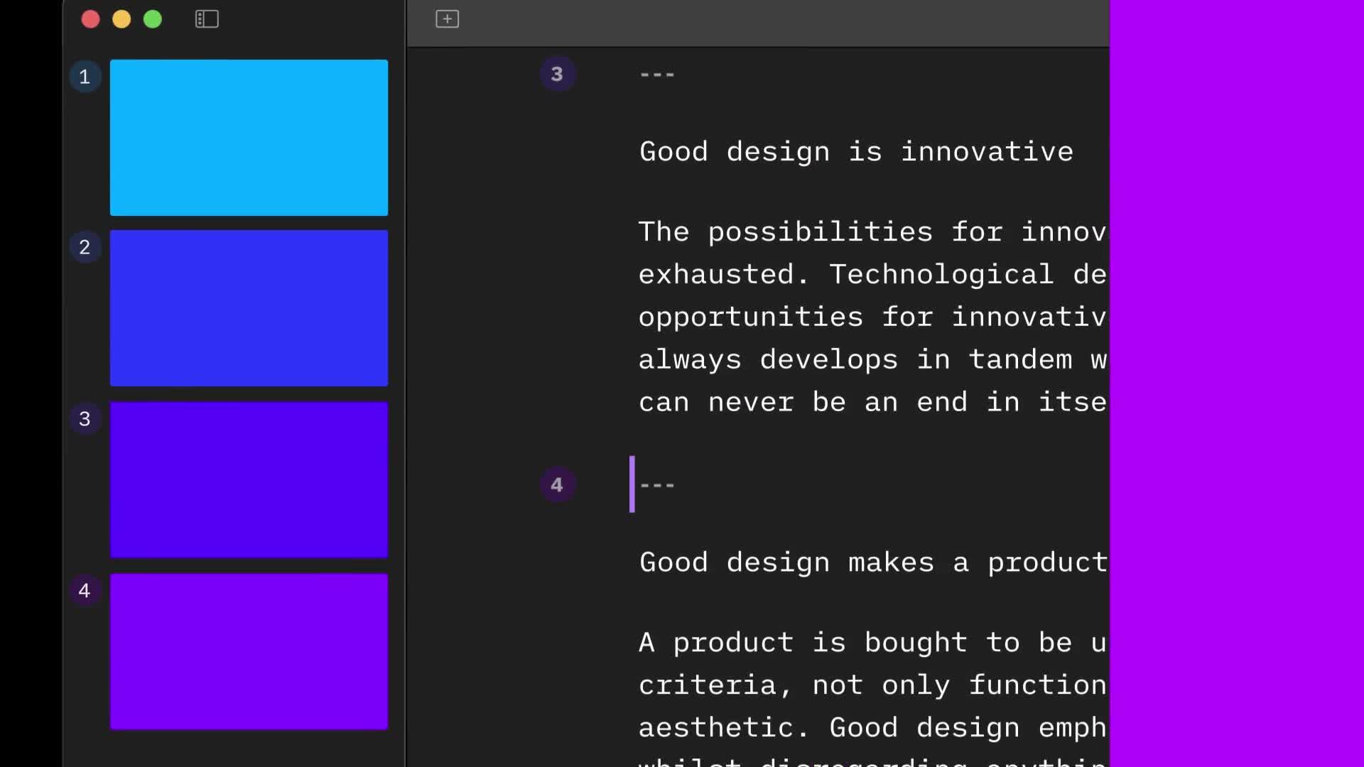 iA Presenter：一键快速将 Markdown 转化为精美PPT的幻灯片创作工具 - 知乎