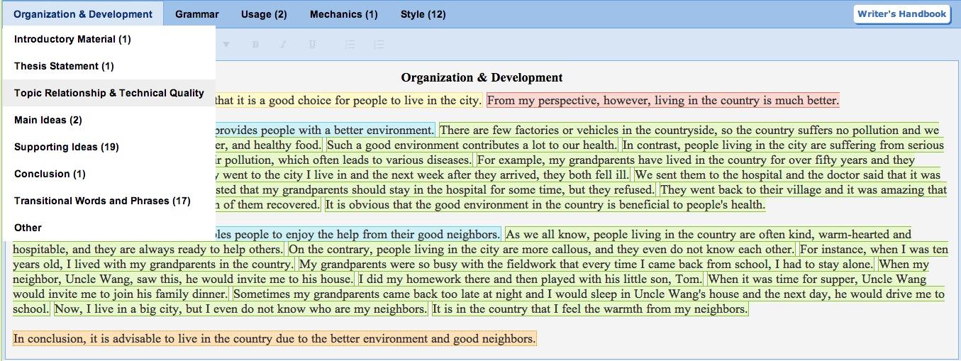 解密托福写作阅卷者的E-rater - 知乎