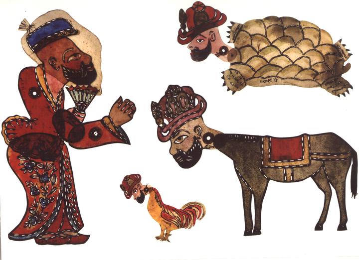 Karagöz (black eyes)：Turkish shadow puppetry - 知乎