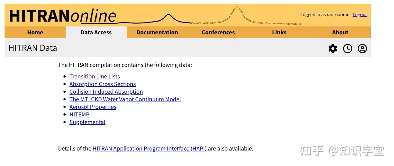 新手入门—HITRANonline - 知乎