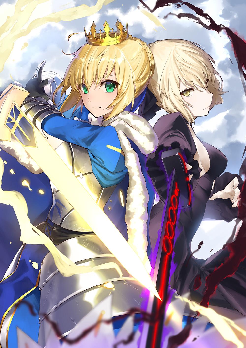 【pixiv】fate/saber 可爱呆萌帅气，我都行 - 知乎