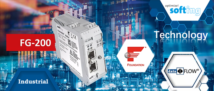 Softing FG-200——将FF H1现场总线集成到工业以太网 - 知乎