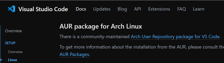 Arch Linux使用VS Code简易教程（以python为例） - 知乎