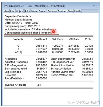 Eviews一些常用方法的操作（完结） - 知乎