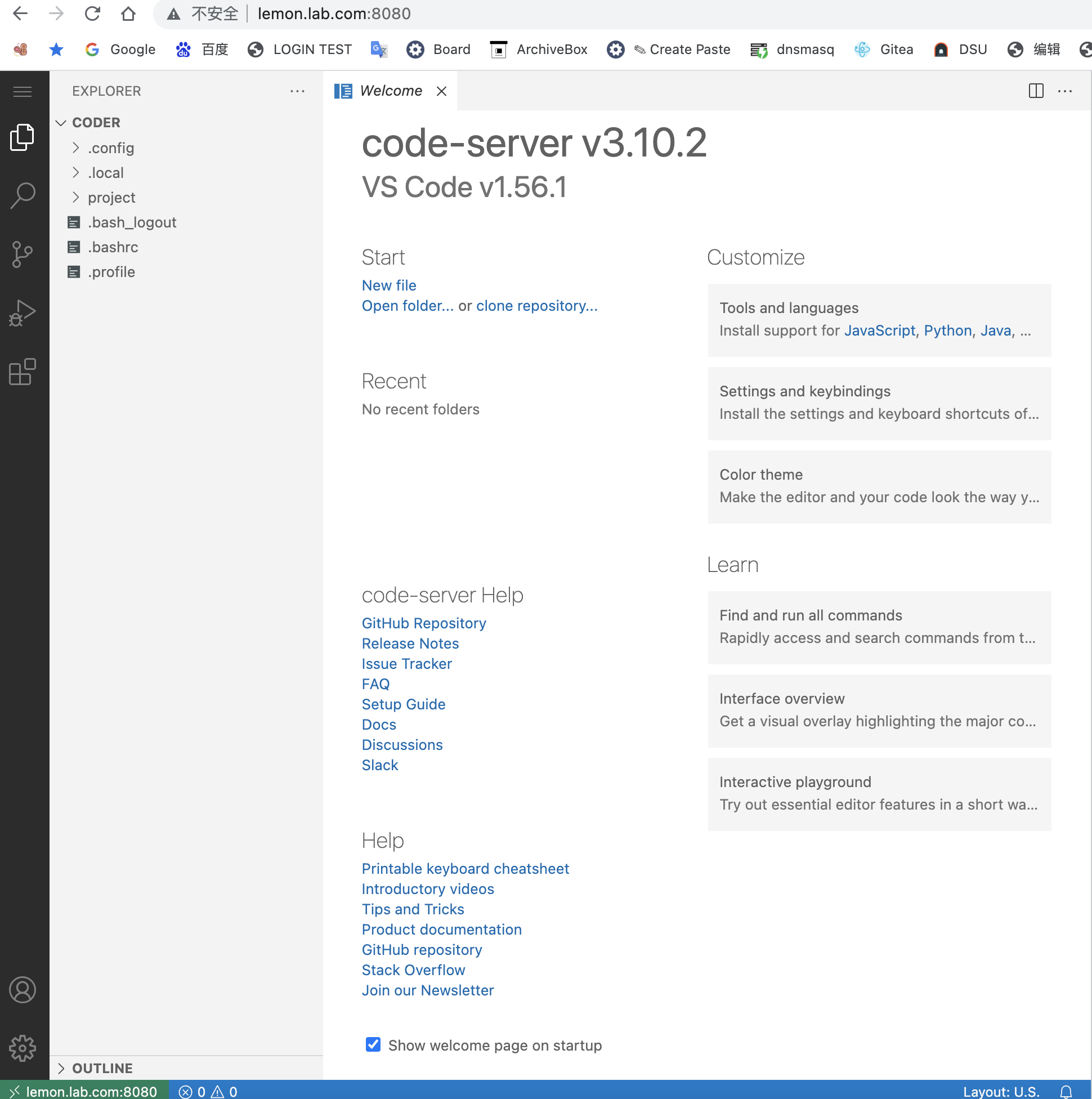 在群晖上使用 VSCode（VS Code Server） - 知乎