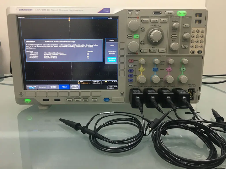 Tektronix泰克MDO4054C混合域示波器 - 知乎